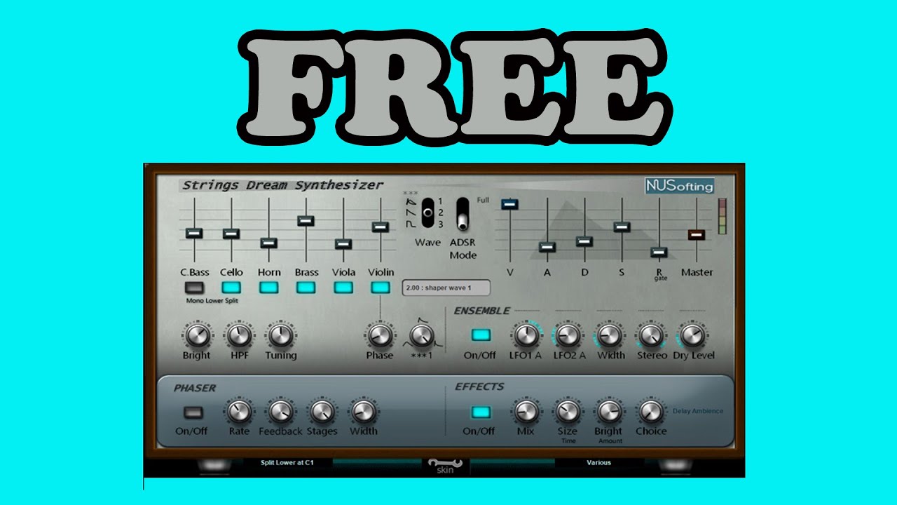 FREE Strings Dream by NUSofting - YouTube