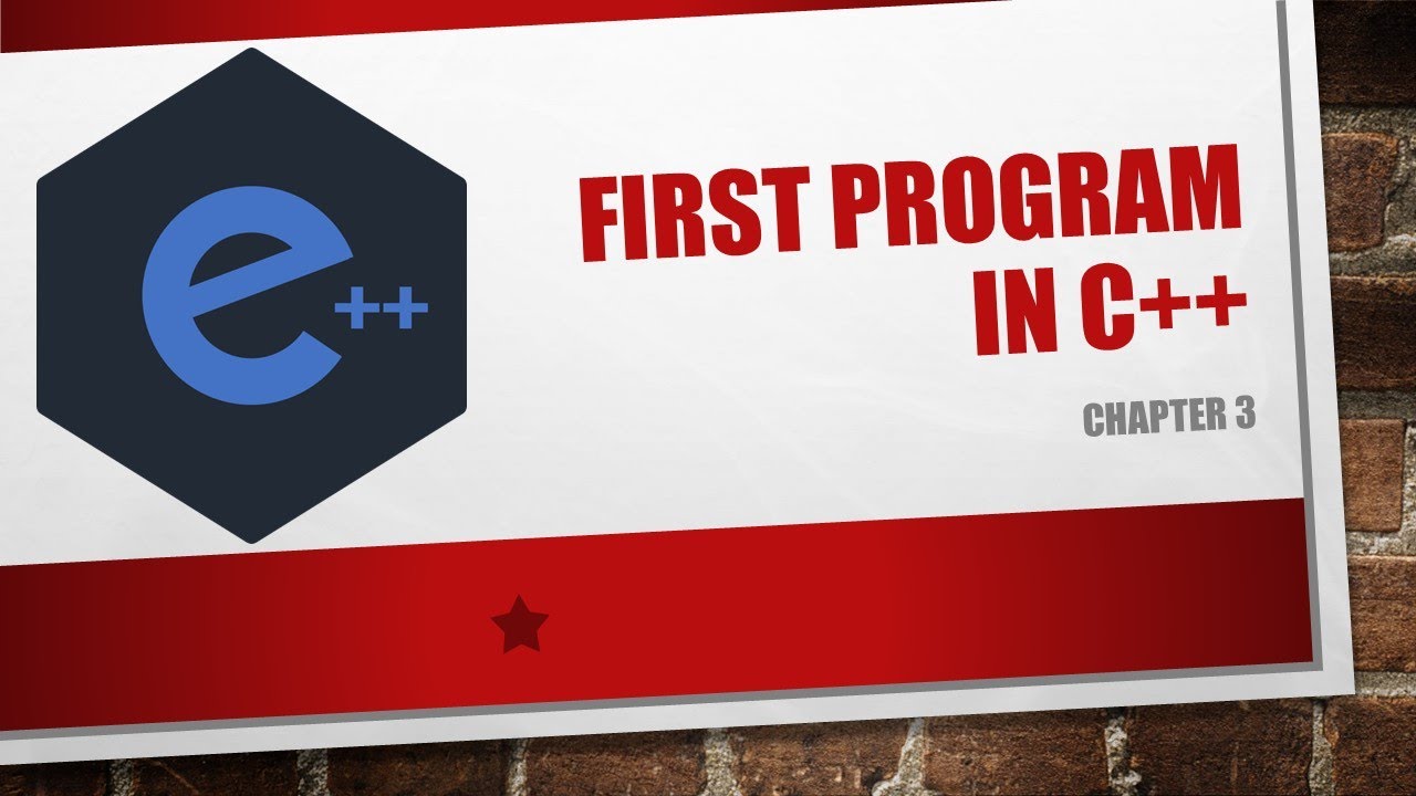 First Program In C Chapter 3 Programming In C Youtube