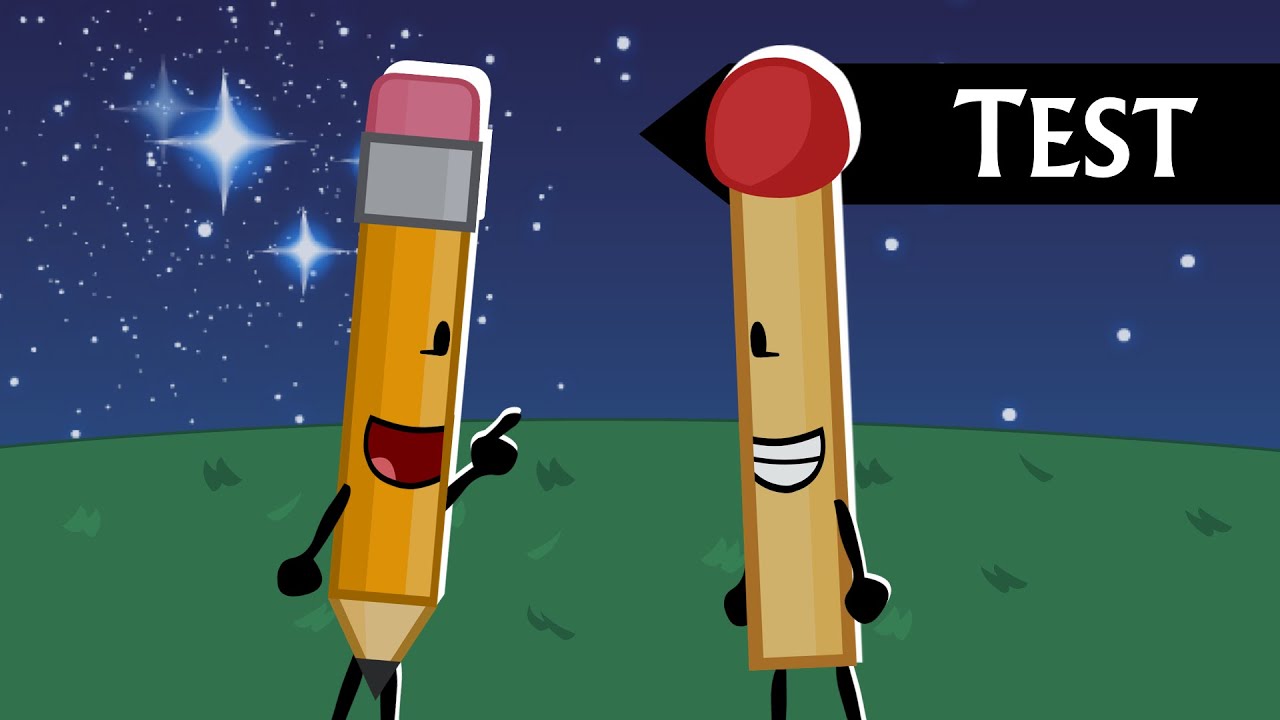Test, but Pencil and Match sing it (a BFDI FNF cover) - YouTube