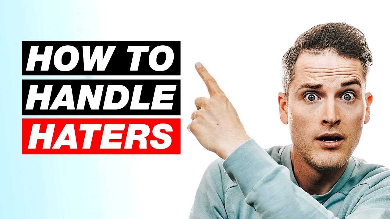 How to Deal with Haters and Negative Comments on YouTube - YouTube