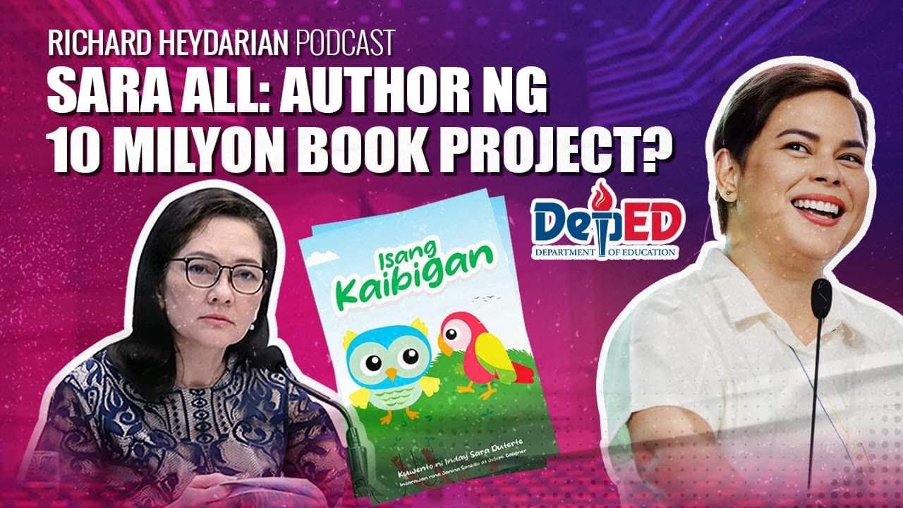 SARA DUTERTE: MAY "ISANG TAKSIL NA KAIBIGAN" BOOK? - YouTube