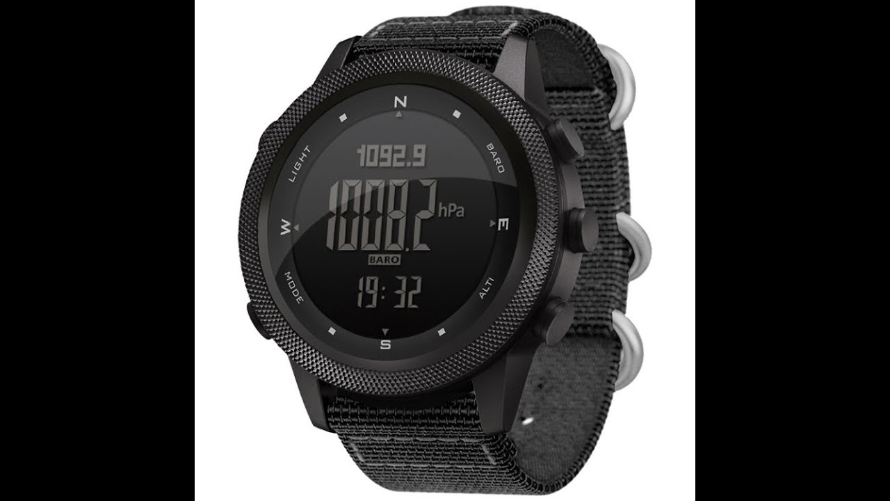 NORTH EDGE APACHE 46 Outdoor Waterproof Men Multifunction Digital ...