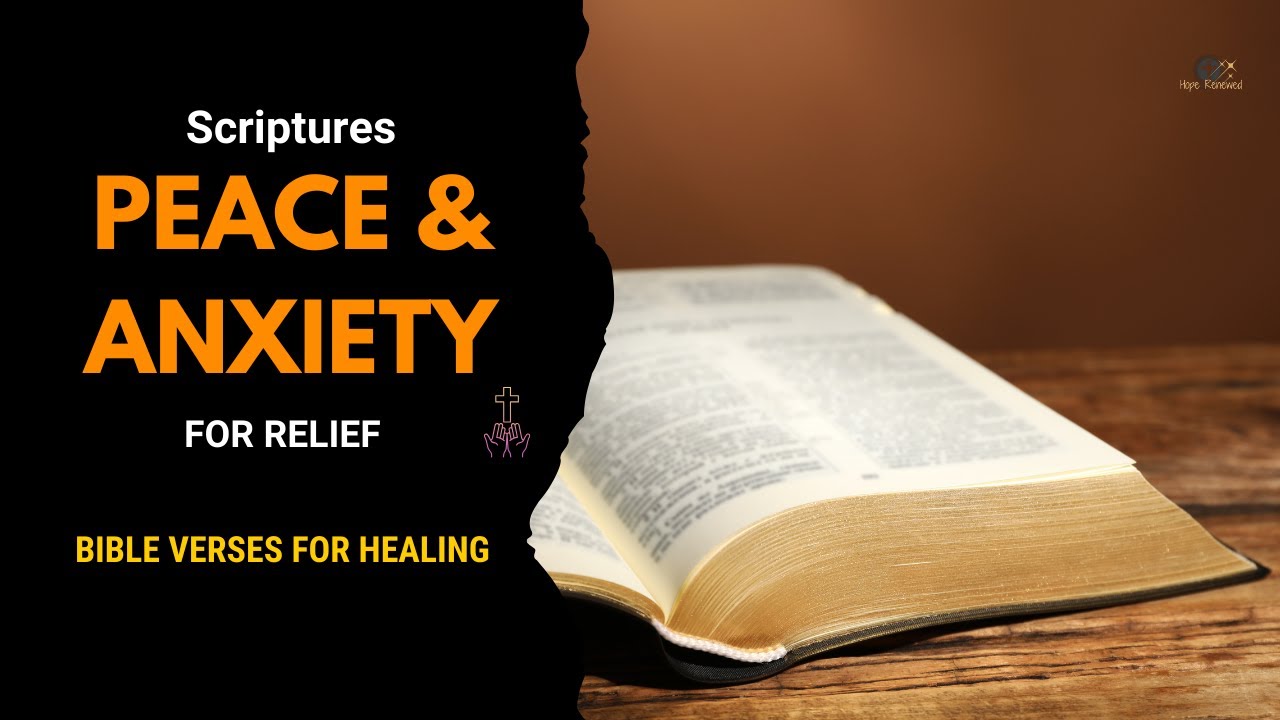 💫🕊️Powerful Scriptures for Inner Peace and Stress Relief 🌟| Bible ...