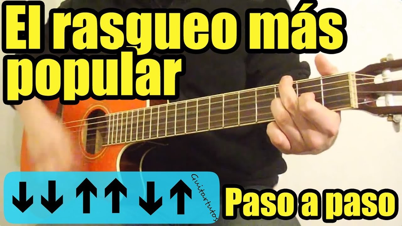 Como tocar ritmo/rasgueo pop, balada rock/balada rítmica en guitarra ...