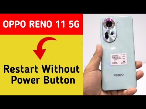Oppo reno 11 5G restart kaise kare, how to restart without power button ...