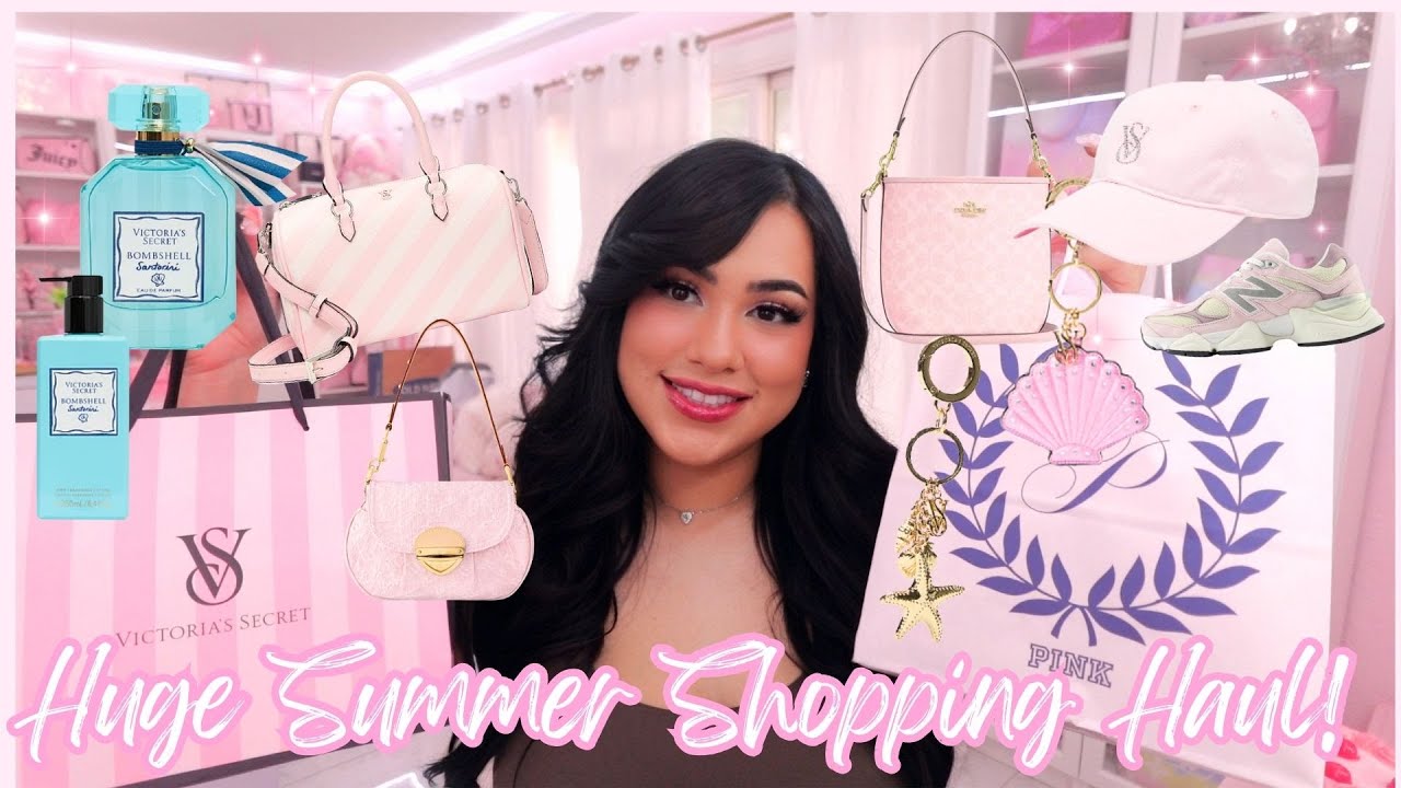 SUMMER SHOPPING HAUL!| VICTORIA'S SECRET|COACH|TARGET|SHEIN - YouTube