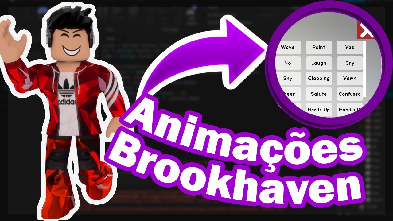 Como fazer Gui de animações (Brookhaven) #34 Como criar um mapa no ...