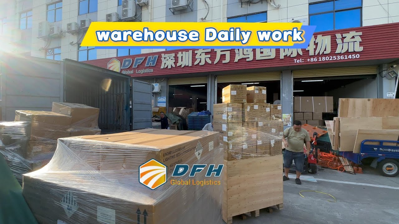 warehouse daily work - YouTube