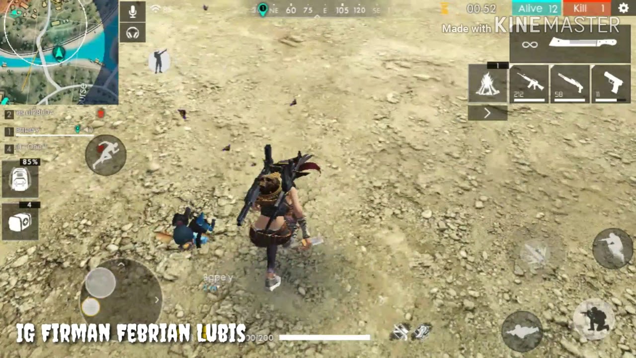 Ngebug di peta mad dog Free fire indonesia - YouTube