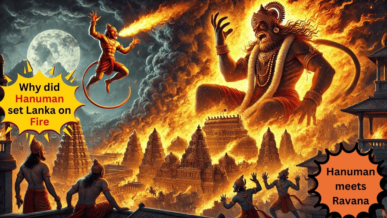 "The Epic Journey of Hanuman: From Lanka to Victory"| "Hanuman Sets ...