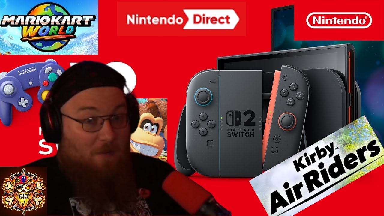 Nintendo Switch 2 Direct Reaction: I ALMOST DIED...AGAIN!!! - YouTube