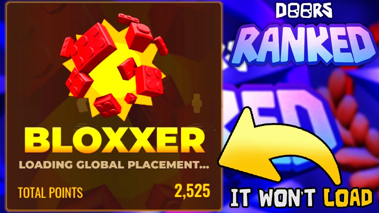 I Reached BLOXXER Rank in Roblox Doors Ranked - YouTube