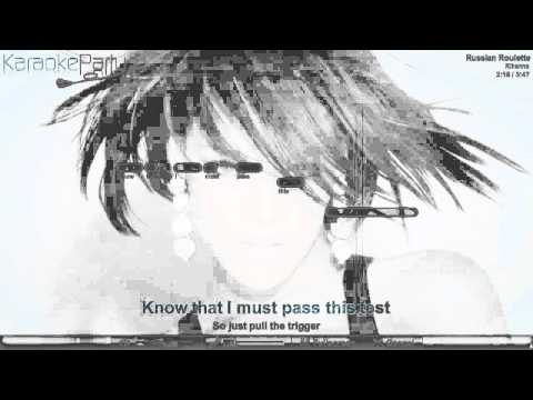 Rihanna - Russian Roulette - karaoke