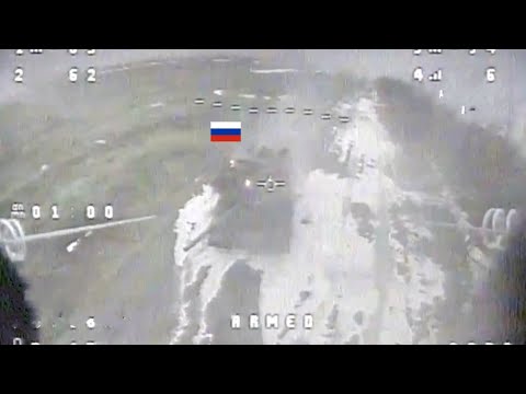 Drones stopped a Russian assault near Novopavlivka.