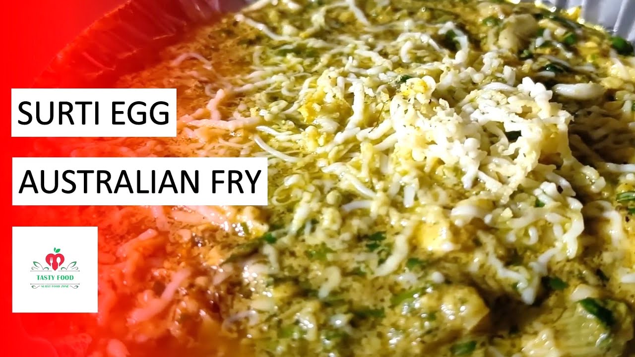 Australian Fry Egg with Cheese | Surat Street food | Egg Cheese ...