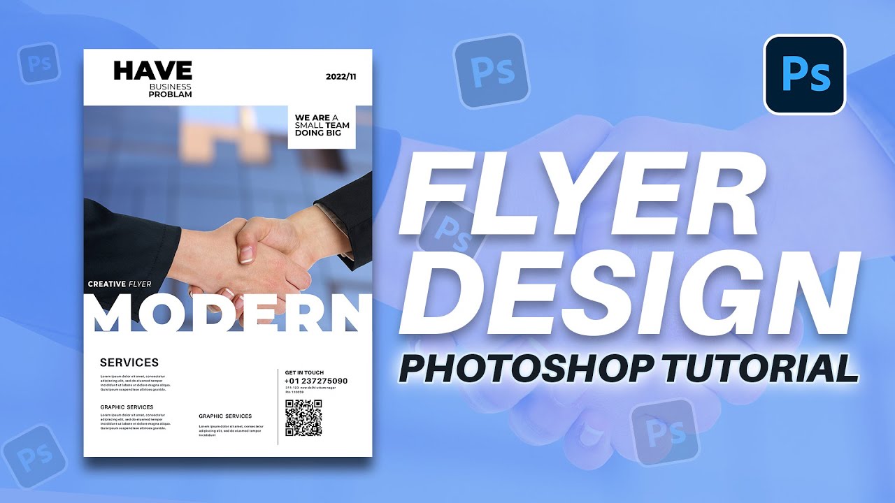 Flyer design in photoshop | Flyer | Photoshop tutorial | flyer design ...