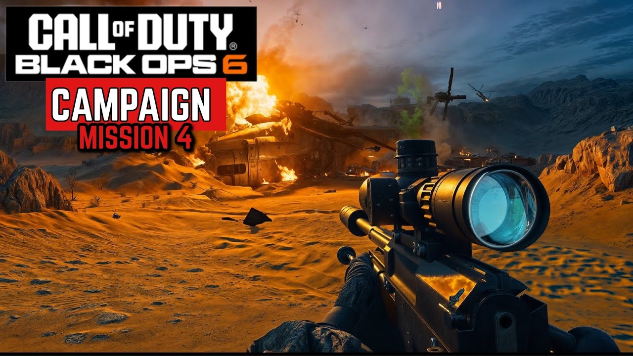 Call of duty Black Op 6 Campaign - Hunting season mission - YouTube