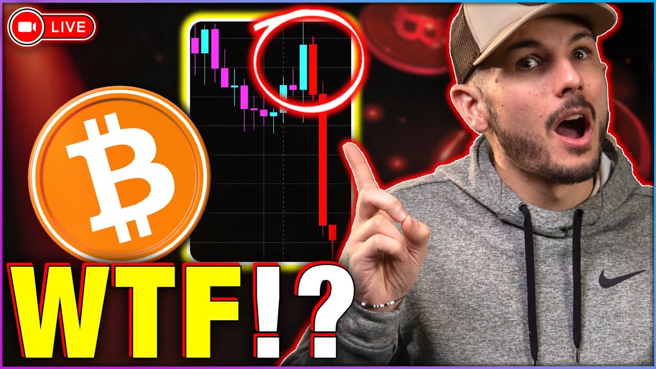 🔴LIVE Bitcoin DUMP & Trading Plan! (Key Levels!) - YouTube