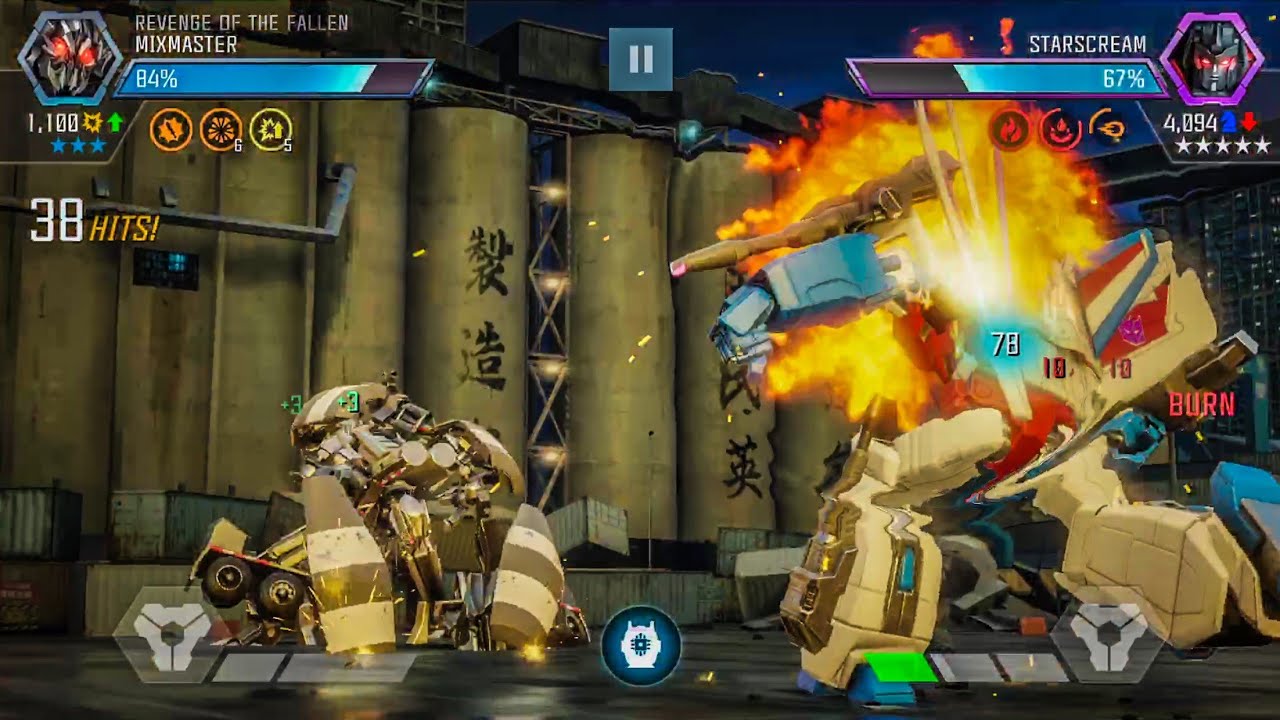 3⭐️ Mixmaster Melts 5⭐️ Starscream?! | Transformers: Forged to Fight ...