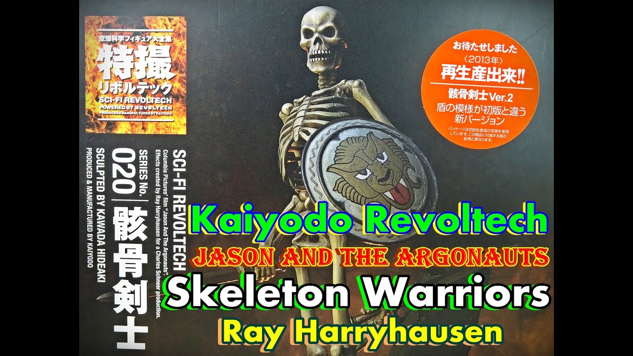 Kaiyodo - Sci-Fi Revoltech - Skeleton Army / Warriors - YouTube