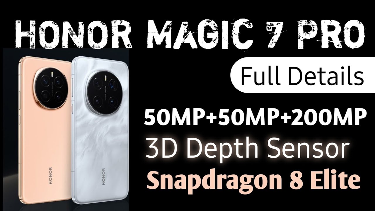 Honor Magic 7 Pro Full Details || Honor magic 7 Pro Review || Honor ...
