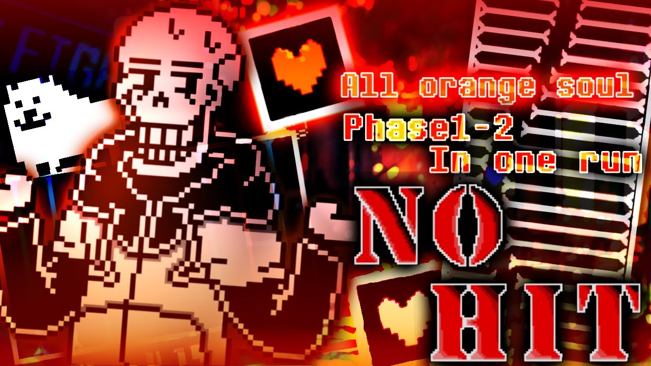 〖10日間の奮闘〗FDY!Ts!Underswap Papyrus ALL Orange In One Run NO HIT ...