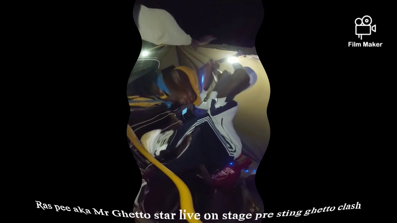 Watch Ras pee aka ghetto star live on Stage at Pre Sting Ghetto Clash ...