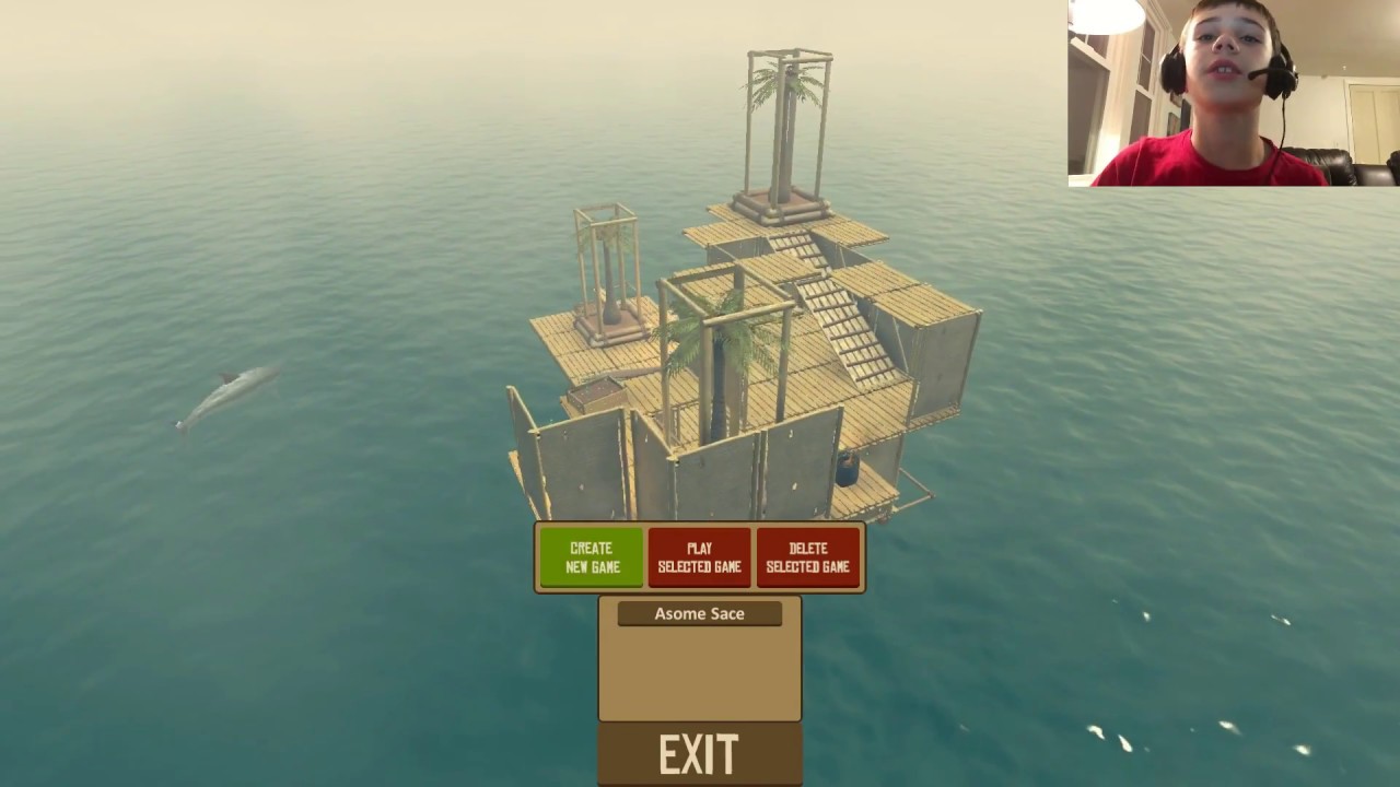 Raft ep 1 | A NEW GAME! :D - YouTube