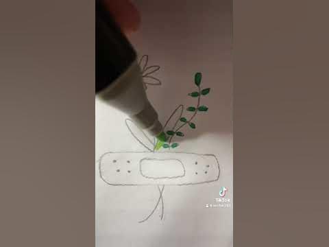 #drawing #фломастеры #фломастер #квіти #квітка #листок #пластирь # ...