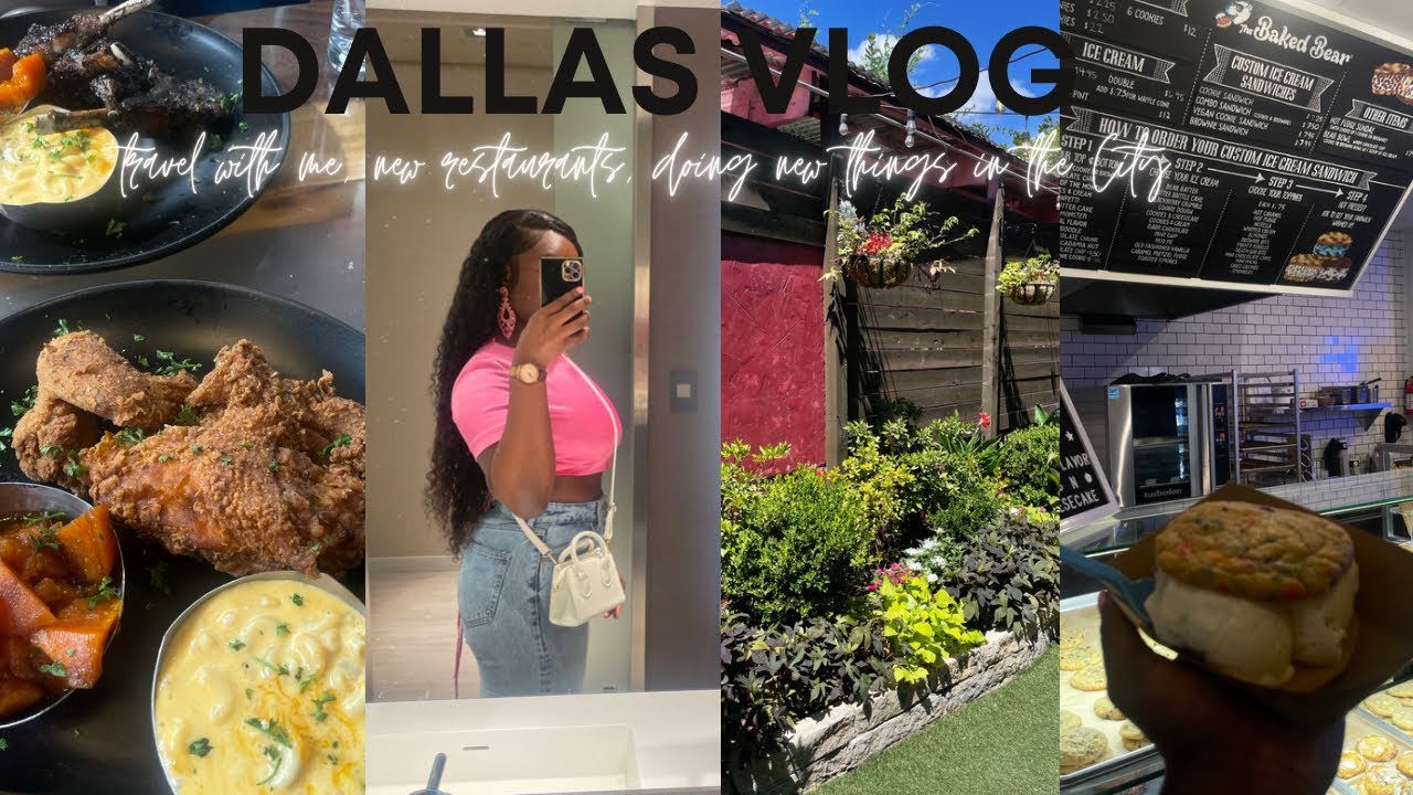 Dallas travel vlog: girls trip to Dallas, Rooftop Restaurants, brunch ...