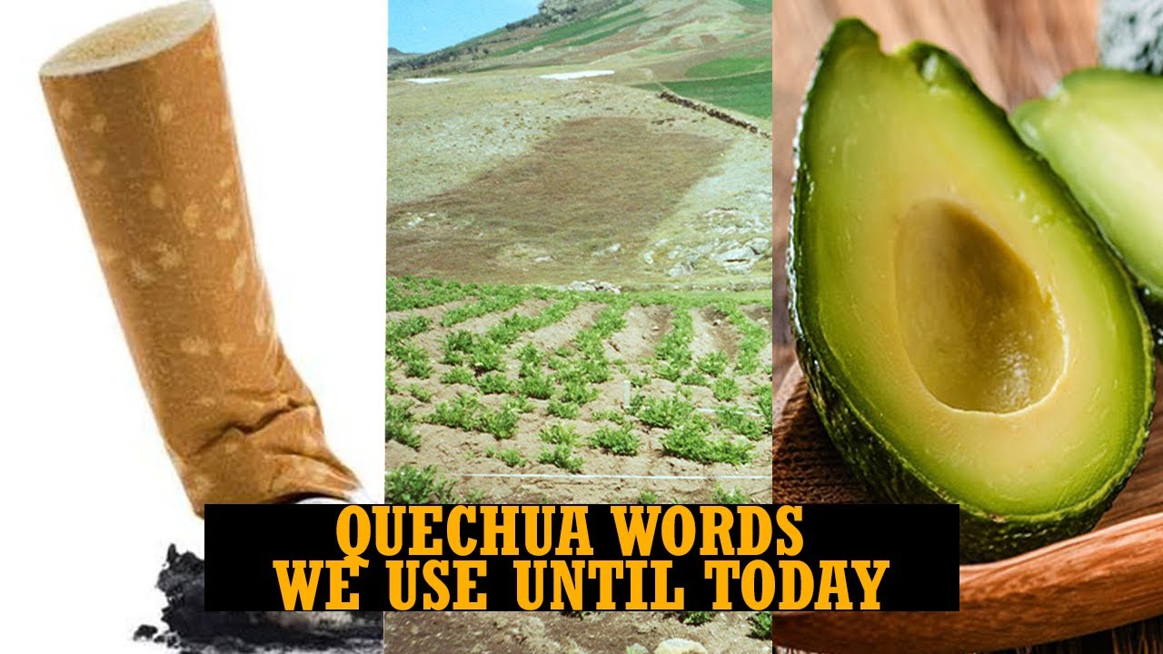 QUECHUA | Quechua words that we use ! ... - YouTube
