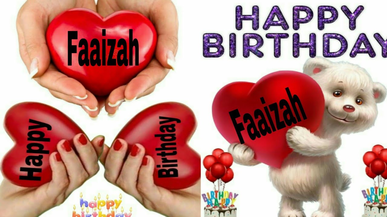 Faaizah happy birthday Song /Faaizah happy birthday /Faaizah birthday ...