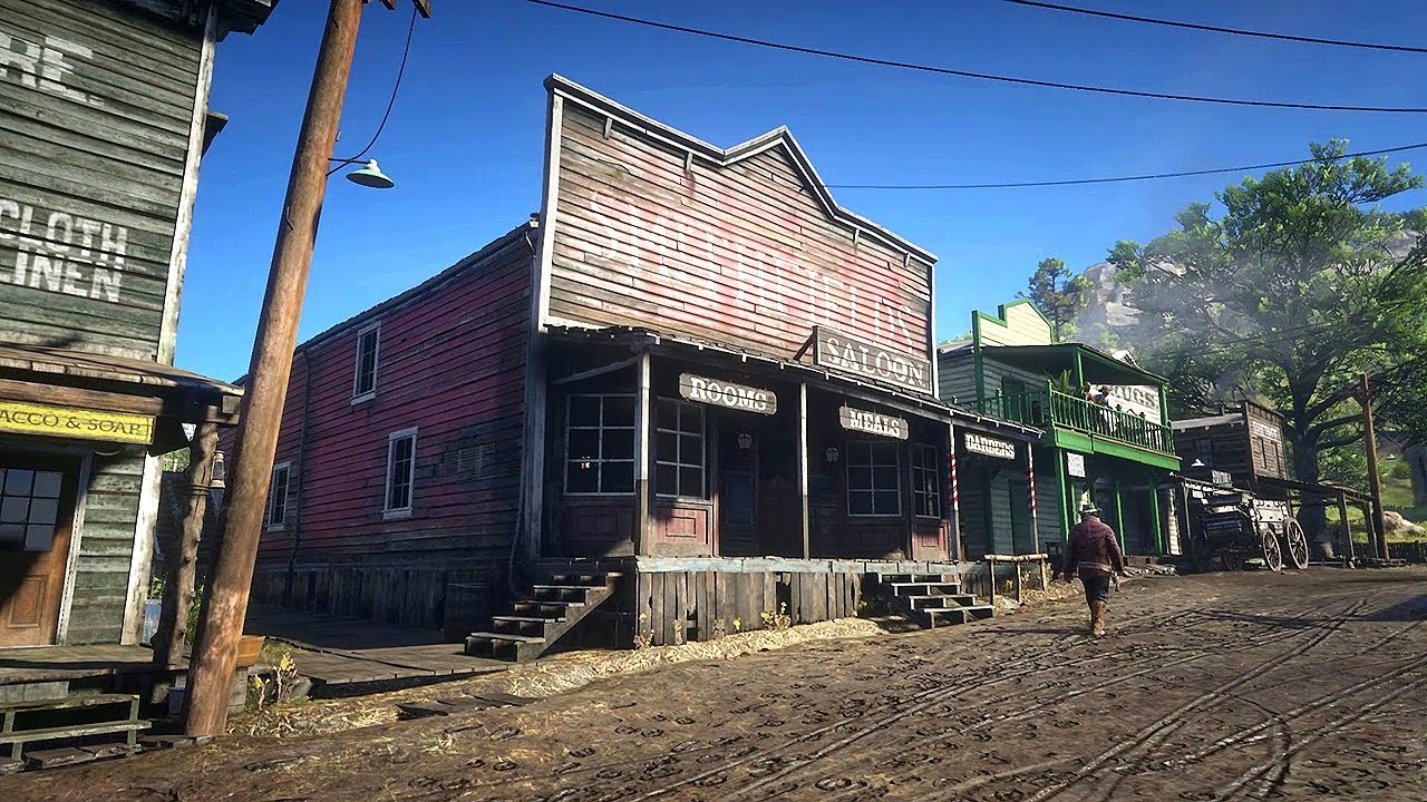 On The Way To General Store - Red Dead Redemption 2 - YouTube