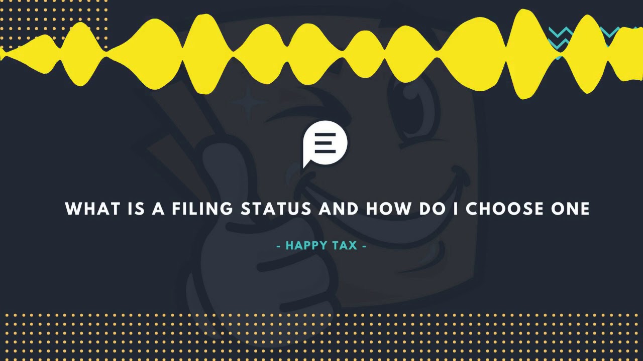 What Is A Filing Status And How Do I Choose One YouTube what-is-a-filing-status-and-how-do-i-choose-one-youtube