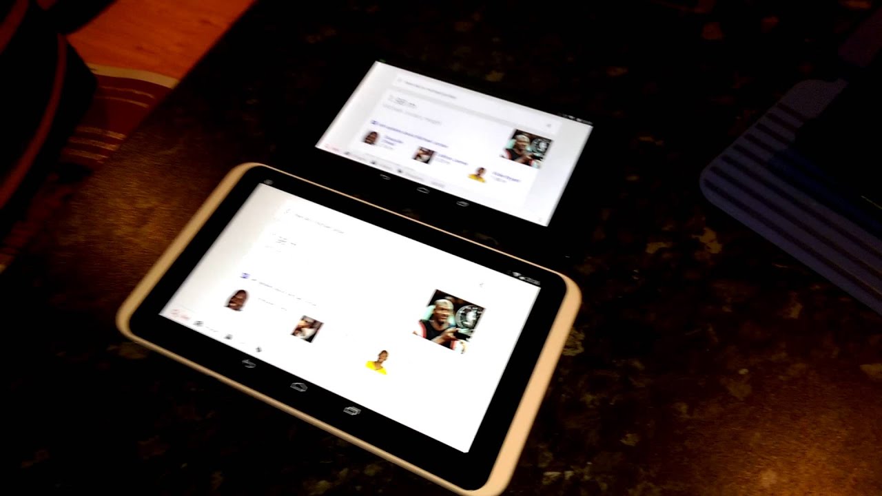 Tesco Hudl 2 vs Nexus 7 2013 LTE - YouTube
