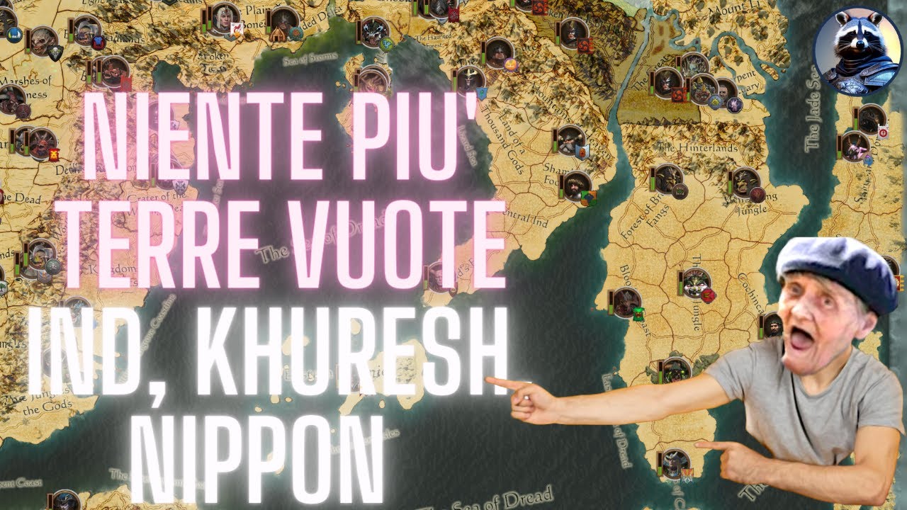 Total War: Warhammer 3 - Mod Immortal Empires Expanded. Sulla mappa ...