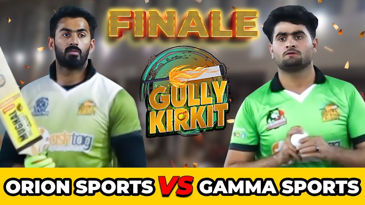 Final | Gully Kirkit Tape Ball | Orion Sports VS Gamma Sports - YouTube
