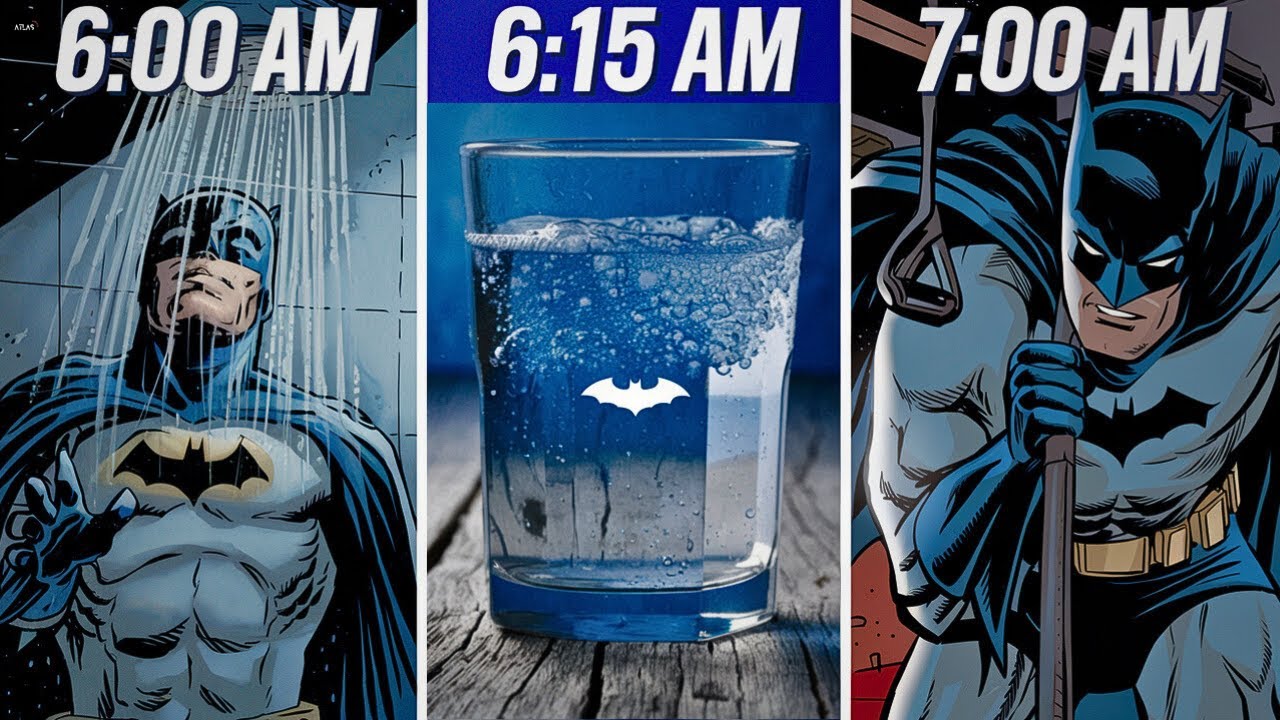 Batman’s Perfect Morning Routine That Every Man Must Do - YouTube