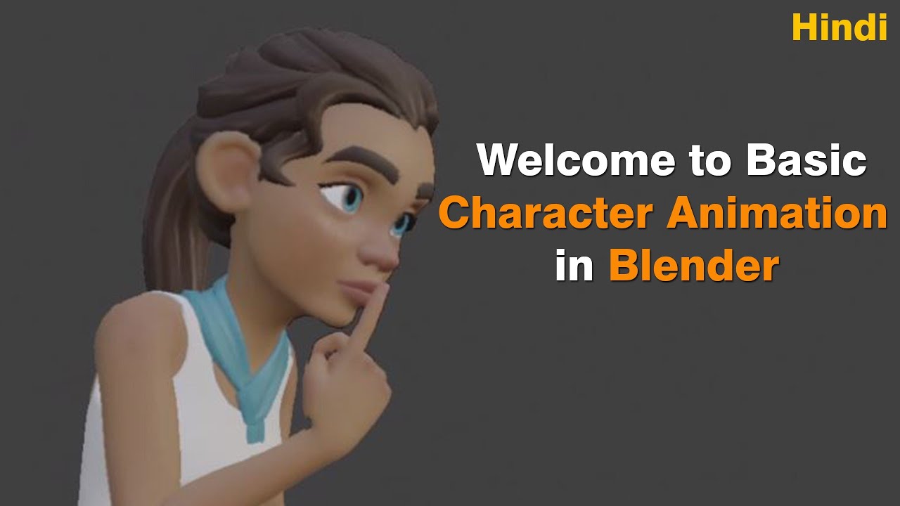 Basic Character Animation In Blender - Hindi - YouTube