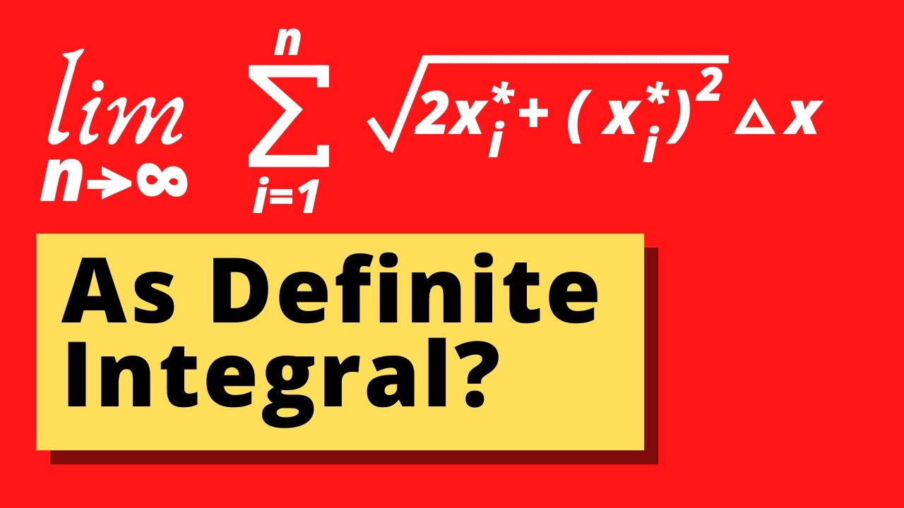 EXPRESS THE LIMIT AS A DEFINITE INTEGRAL ON THE GIVEN INTERVAL Limit Definition Integral Square express-the-limit-as-a-definite-integral-on-the-given-interval-limit-definition-integral-square