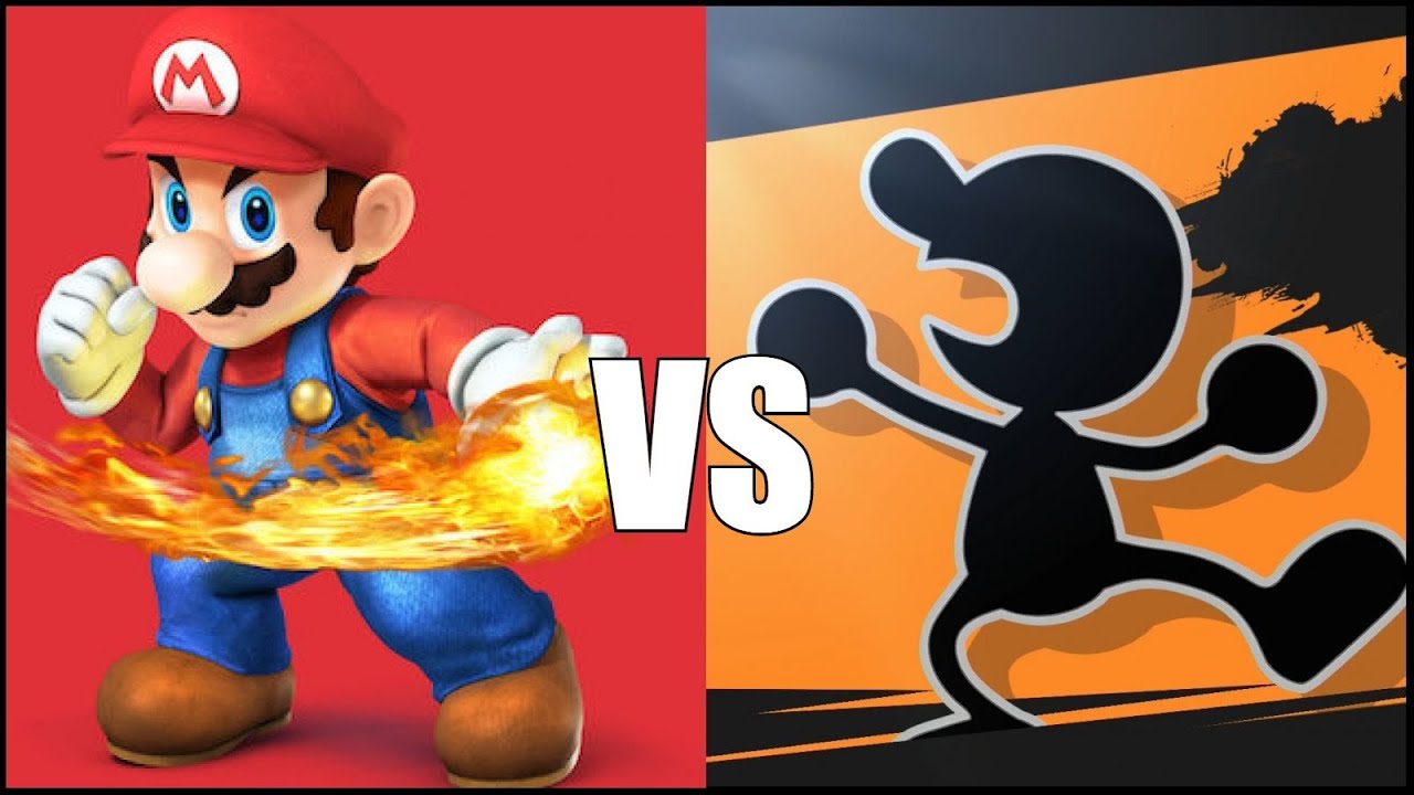 Super Smash Bros. for Wii U - Online Battles 142 (Mario VS Mr. Game ...