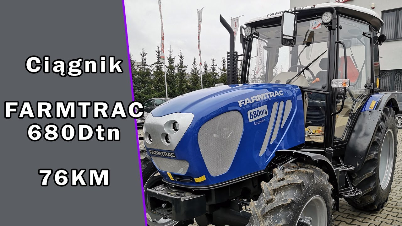 Nowy Farmtrac 680 DTn - Lupus Ciechanów - YouTube
