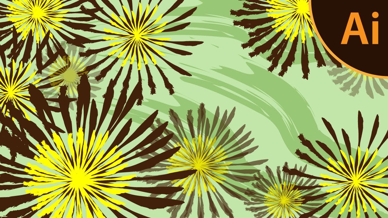 Background illustration in Adobe Illustrator - YouTube