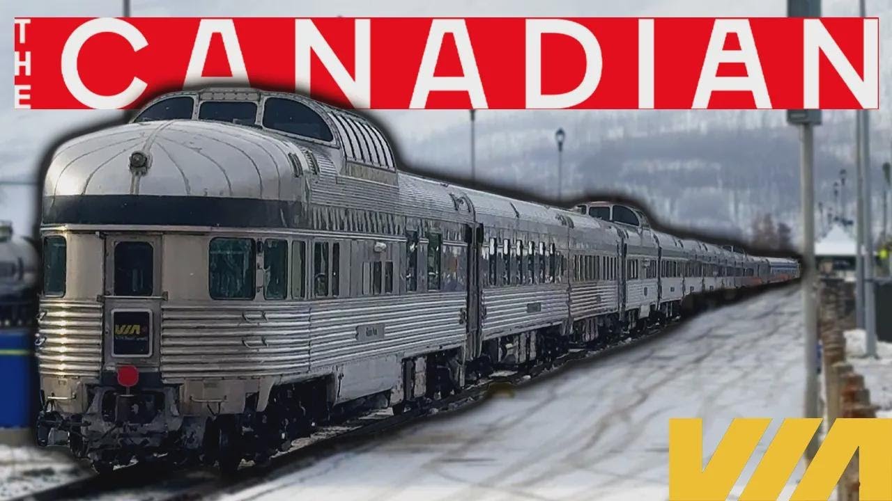 The Canadian – 97 HORAS a bordo del MEJOR TREN de Canadá – Parte 1 ...