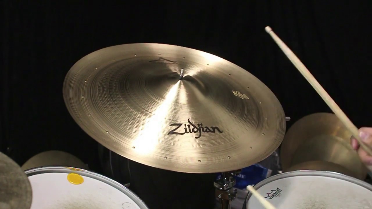 Zildjian 22" A Swish Knocker - 2558g - YouTube