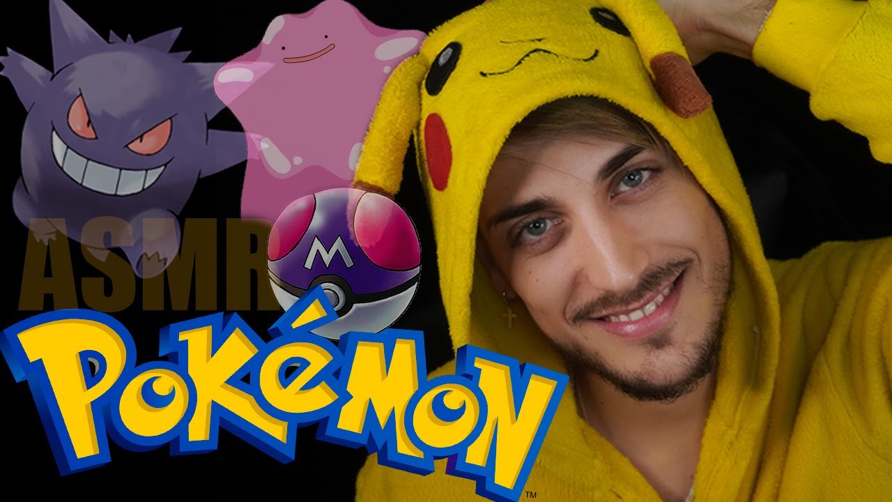 ASMR | PIKACHU y sus amigos [POKÉMON P2] [Tapping, scratching, eating ...