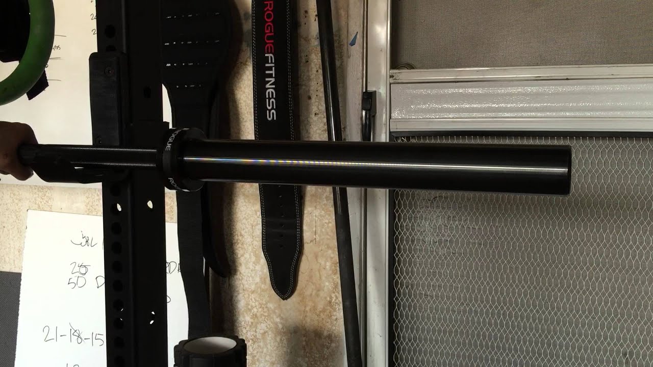 Rogue Fitness Rogue Bar 2.0 Spin Test (Revised Video) - YouTube