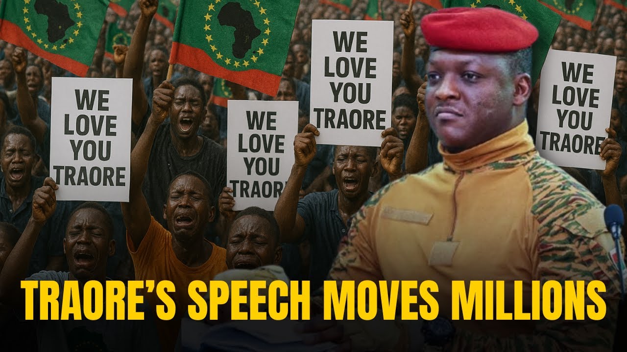 Ibrahim Traore most EMOTIONAL SPEECH - YouTube