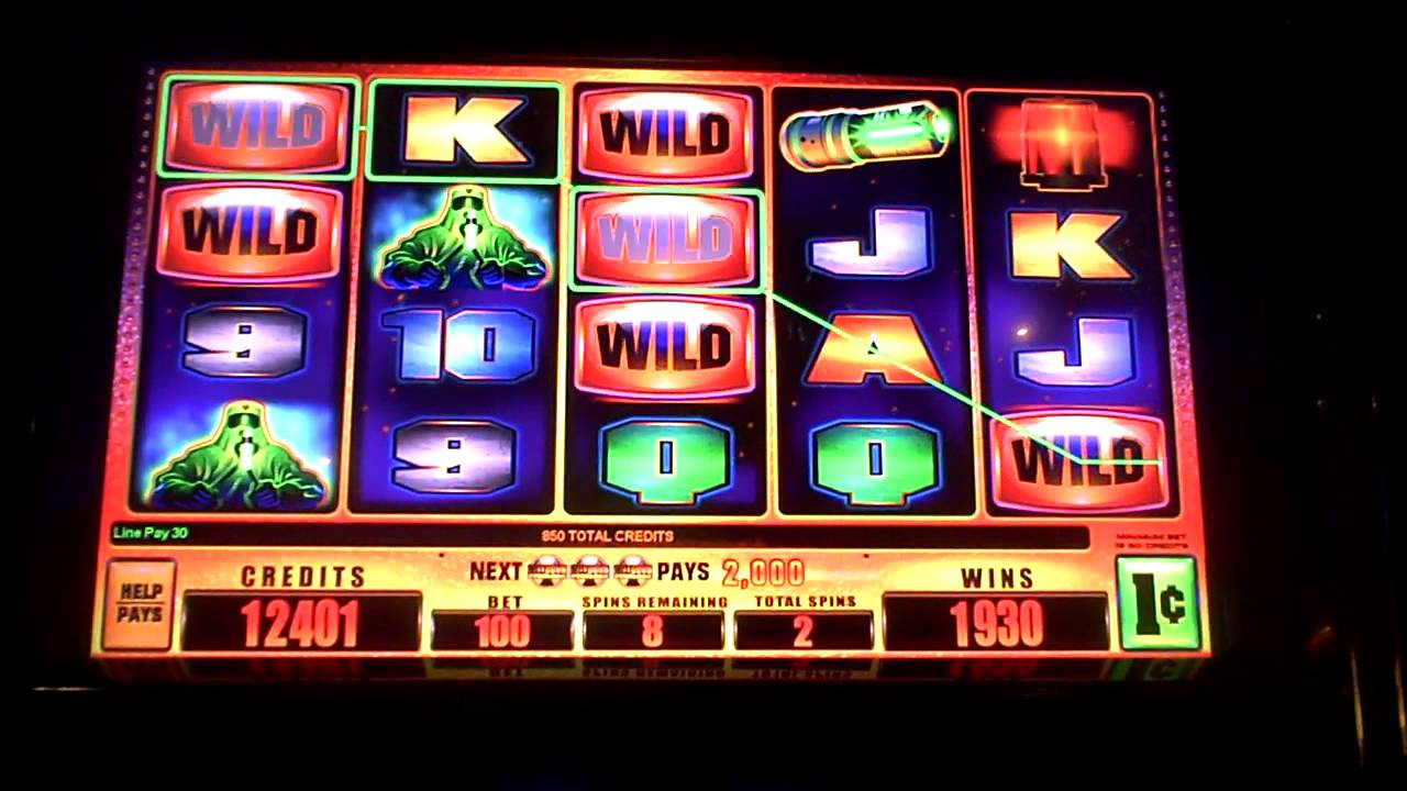 Meltdown Overload Slot Machine Bonus - YouTube