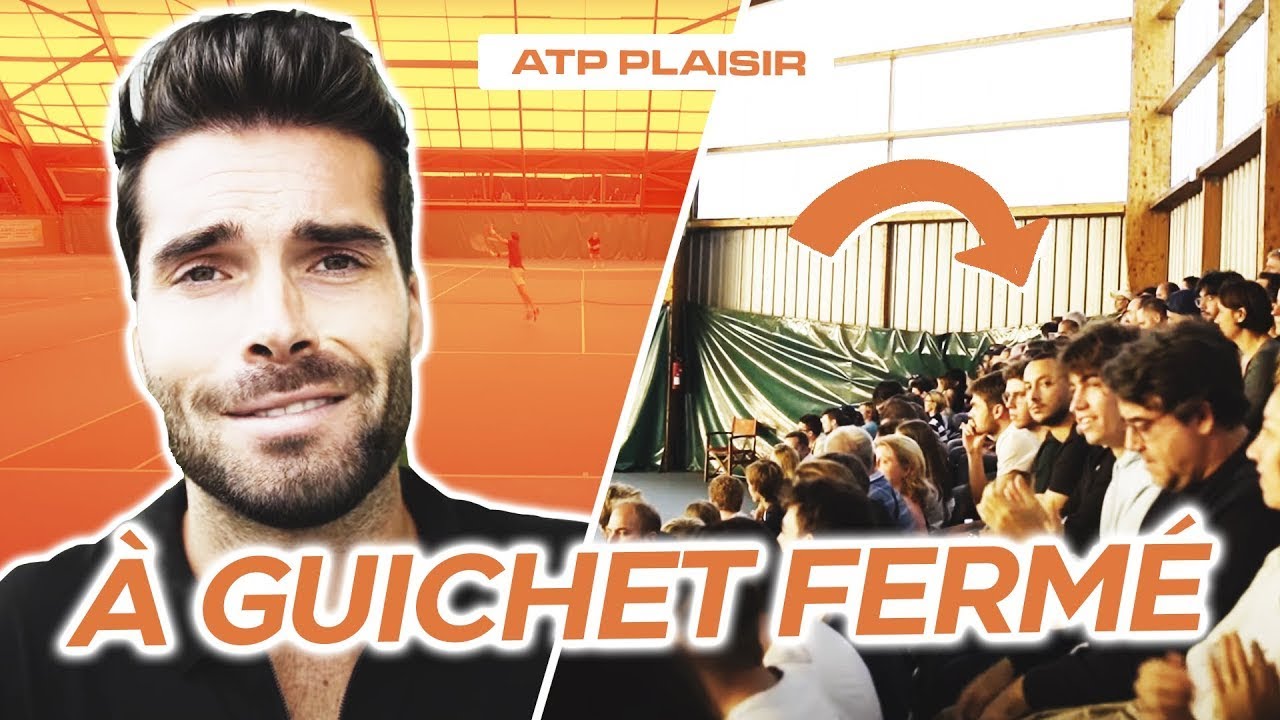DEMI-FINALE à guichet fermé contre Antoine Hoang au tournoi ATP de ...